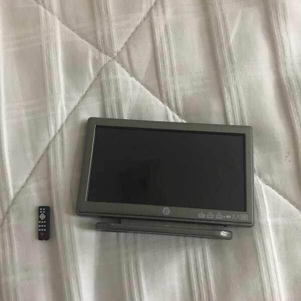 Dollhouse Miniature TV Flat Screen Plasma Widescreen Television With ...