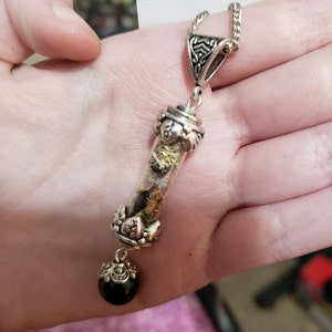 Protection Necklace, Witchcraft Amulet, Wicca Jewelry, Witchy Necklace ...