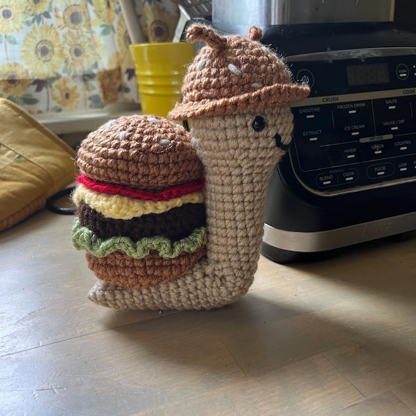 Macaron Snail Crochet Pattern Amigurumi, Crochet Snail Pattern PDF ...