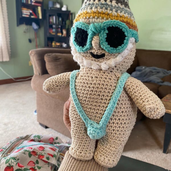 Crochet Pattern: Mankini Gnome - Etsy