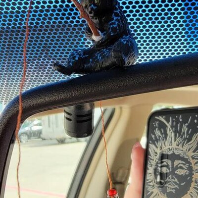 Cat Window Wiper Tail Sticker, Rear Windshild Decoration, Cartoon Line ...
