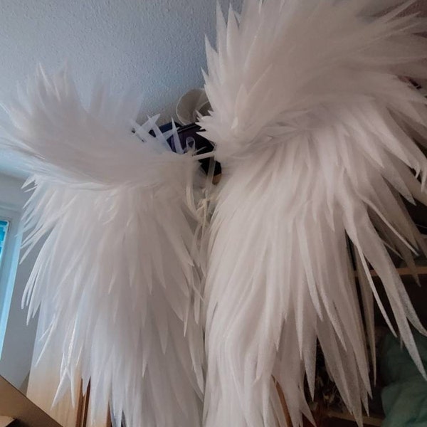 White Angel Wings, Adult Angel Costume, Large Wings, Angel Wings Photoshoot, Cosplay Wings ...