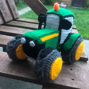 Toota's Tractor Crochet Pattern | Etsy