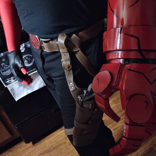 Jyn Erso Belt Gun Holster Leg Strap Cosplay Costume Prop Leather Belt ...