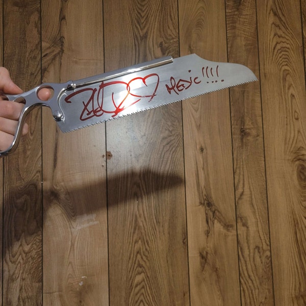 Stainless Steel Bone Saw Signed by Robin Atkin Downes Medic From Team ...