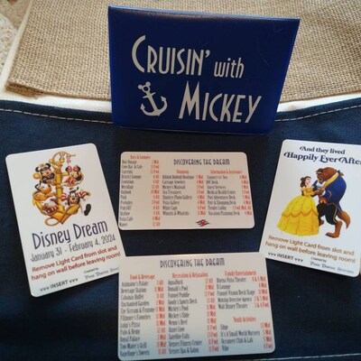 Tinkerbell Disney Cruise DCL Light Card® Card Key Switch - Etsy