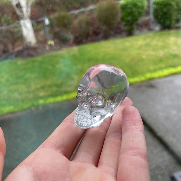 Small Resin Skulls | Skull Decoration | Epoxy Skull | Human Skull (2 ...
