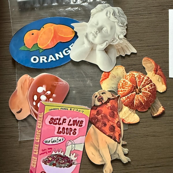 Mystery Sticker Pack - Pinterest Aesthetic Stickers,coquette Sticker ...