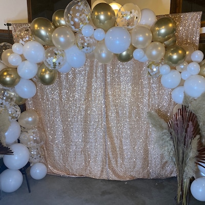 Champagne Celebration Balloon Garland DIY Kit 5' to 25', Includes ...