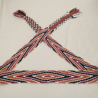 Custom Made Cherokee Finger Weaving Belts and Garters - Etsy