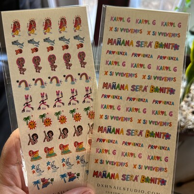 Blood Splatter Horror Villain Halloween Nail Decals Clear - Etsy