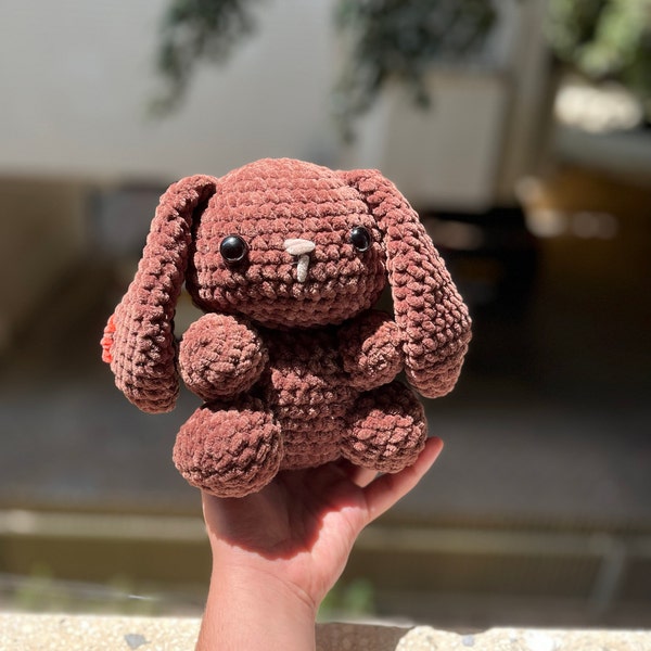 Cute Crochet Bunny Pattern, Amigurumi Crochet Pattern, PDF Crochet ...