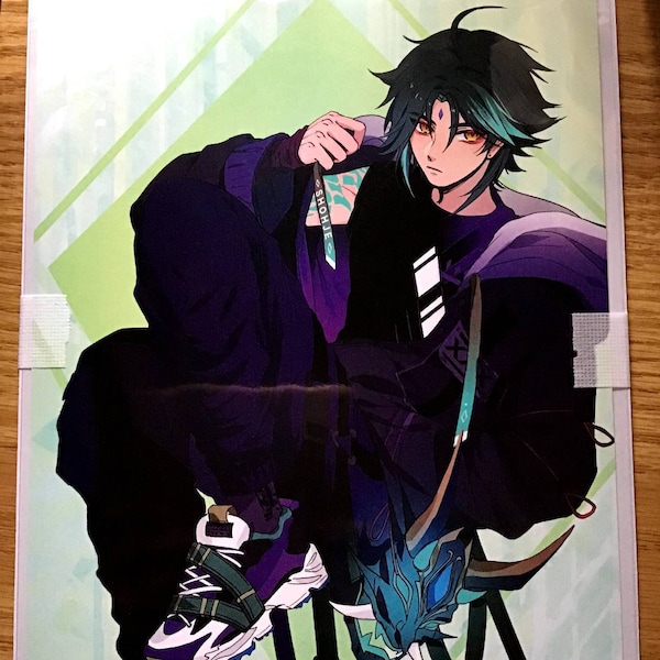 GENSHIN IMPACT - Xiao Fashion - PRINT (unofficial Fan Merch) - Etsy