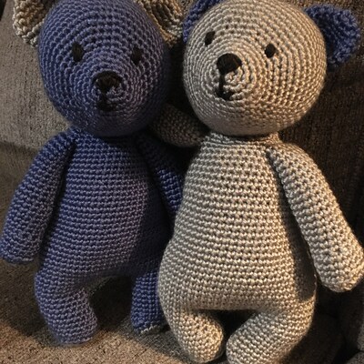 Teddy CROCHET PATTERN - Etsy