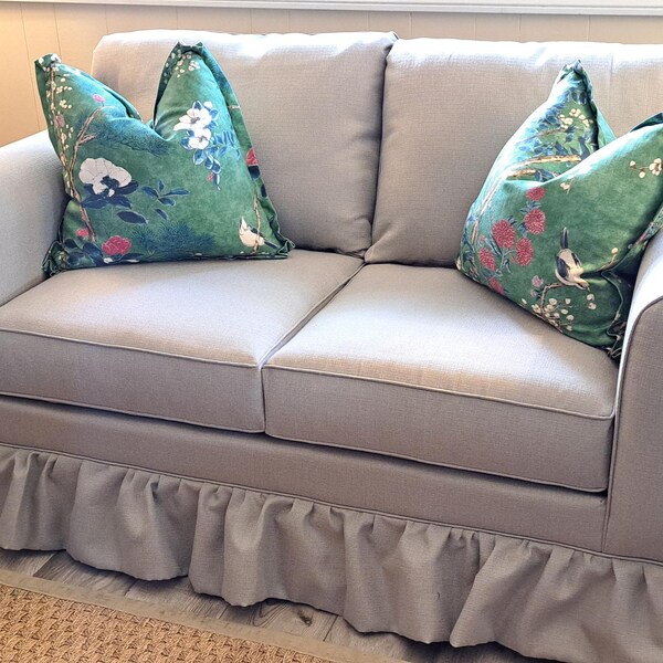 Velvet Feeling Upholstery Fabric by the Yard, Velvety Furnishing Fabric ...