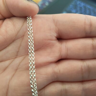 Sterling Silver Rolo Chain 4mm, Rolo Necklace Chain, Belcher Chain, 925 ...