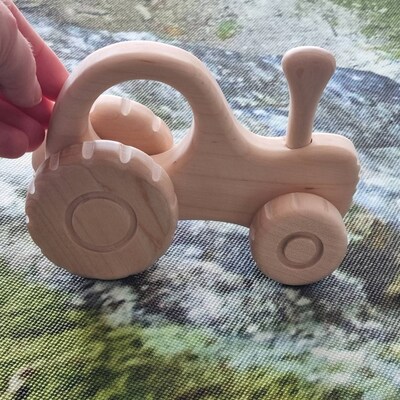 20 Natural Tree Building Blocks Montessori Inspired Wooden Toy Natural ...