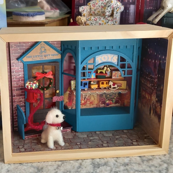 DIY Miniatures Mini Cottage Series DIY Toy Miniature House Ship Fast - Etsy