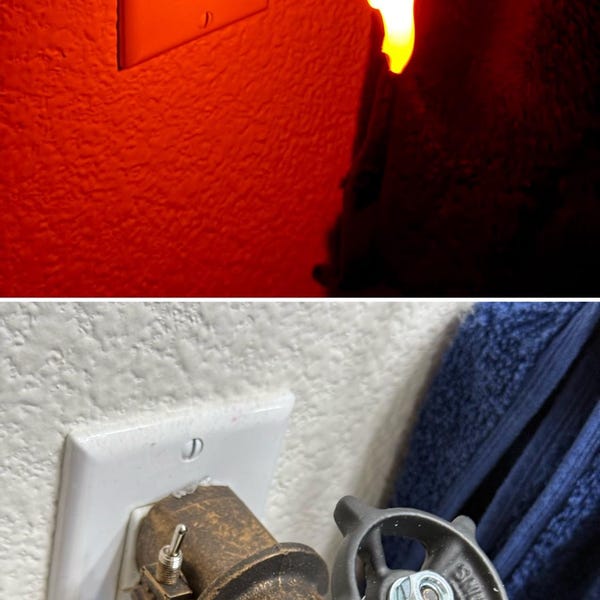 Steampunk Faucet Night Light | Sky Blue LED Drip, Plug-in Lamp - Etsy