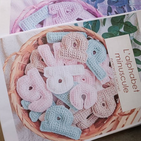 Crochet Lowercase Letters Pattern | Soft Plush Letters | Crochet ...