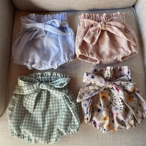 Baby Bloomers PDF Sewing Pattern, Sewing Tutorial Included , Instant ...