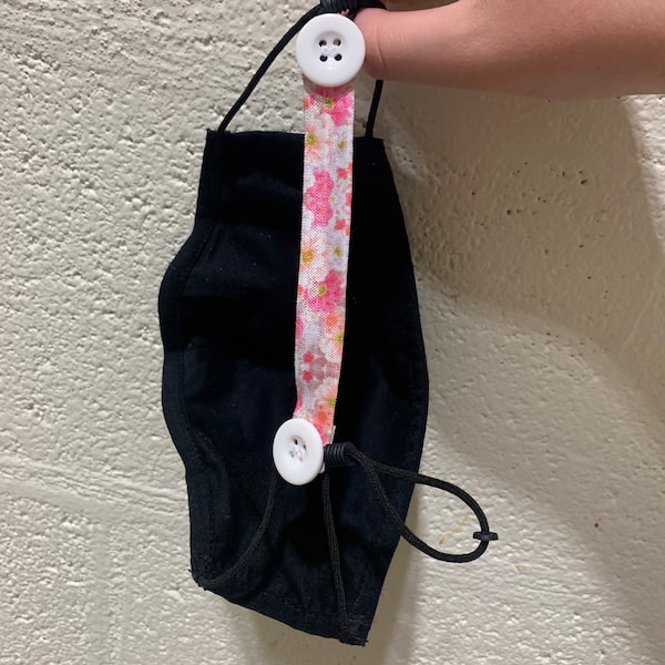 Ear Savers for Face Masks- Comfortable Mask Extenders for PPE- Stretch ...