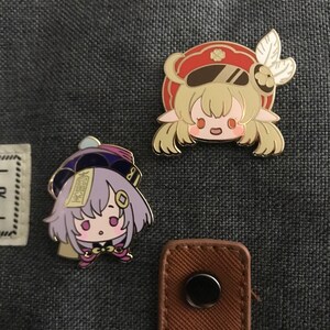 Genshin Impact Klee & Qiqi Hard Enamel Pin - Etsy