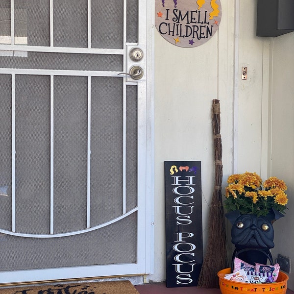 I Put A Spell on You Doormat / Witch Decor/ Halloween / Funny Door Mat ...