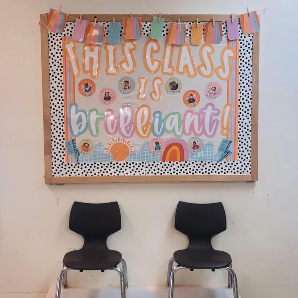 Sunshine Classroom Theme Back to School Bulletin Board Kit Elementary ...