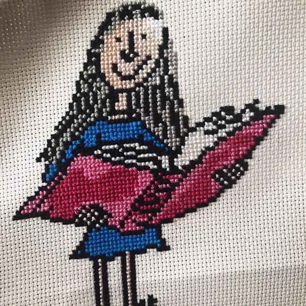 Matilda Cross Stitch Pattern - Etsy