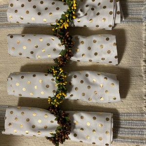 PRIMITIVE PIP BERRY Candle Rings Country Decor Small Burgundy - Etsy