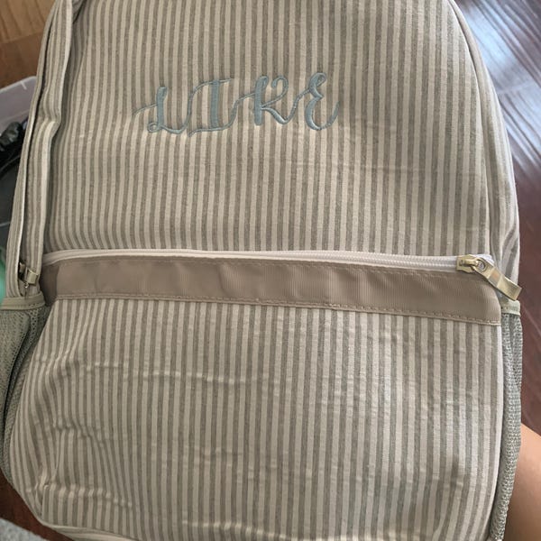 Custom Kids Backpack, Embroidered Toddler Bag, Back to School Gifts ...