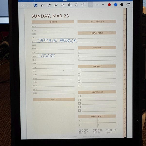 Digital Notebook, 20 Note-taking Templates, Daily Weekly Monthly ...