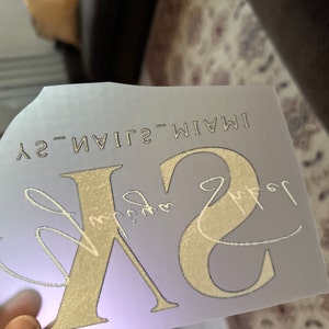 Custom Iron on Decal, Heat Transfer Decal, Custom Text Iron on Decal ...