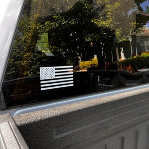 American Flag Decal Stars and Stripes Vinyl Sticker Decal Car Window ...
