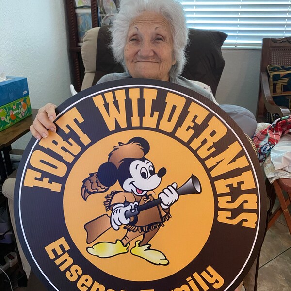 Camping Mickey and Minnie Sign - Etsy