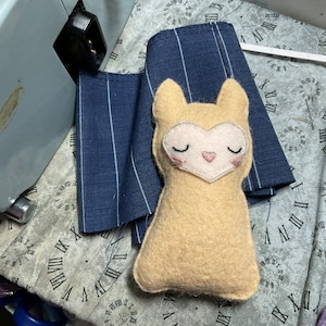 Pre-washed Wool Felt Penny Rug Kit Summer Breeze Penny Lane Primitives ...