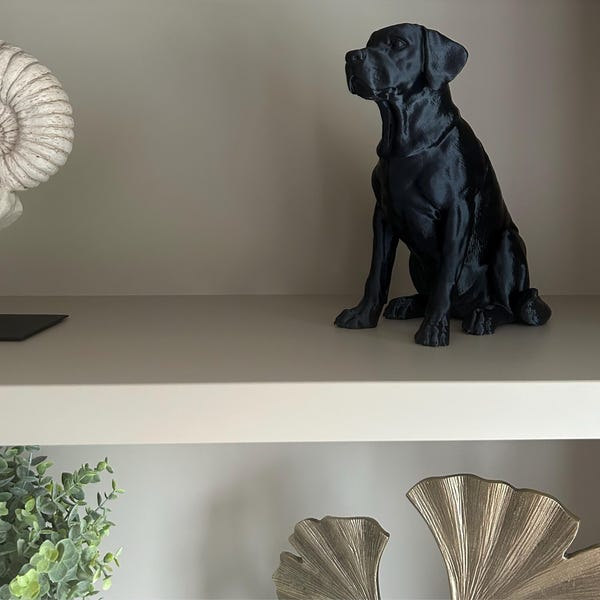 Labrador Retriever Figurine - 3D Printed - Ideal Gift & Memorial ...