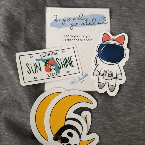 Florida License Plate Sticker, Orlando, Laptop Sticker, Decal, Vinyl ...