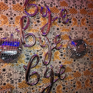 Rose Gold Cursive Ooh Lala Balloon Banner Ooh La La Balloons - Etsy