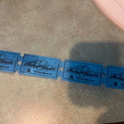 Un-official Handmade Fallout 4 Nuka World Arcade Tickets - Etsy