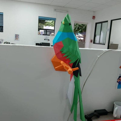 Papercraft Quetzal, Template, Bird, Animal, DIY PDF, FDX, Low Poly ...