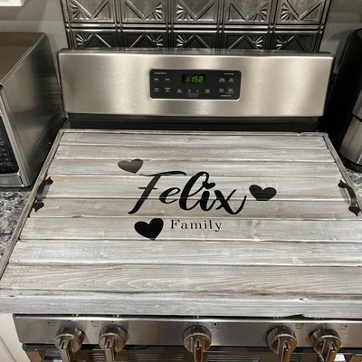 Gas Stove Top Cover / Wood Gast Stove Top Cover / Gas Noodle Board ...