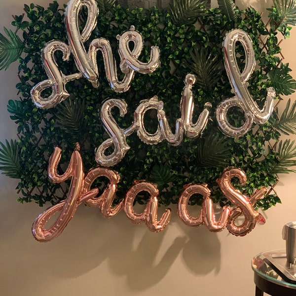 16" Script GOLD Letter Balloons - Create Your Balloon Banner - Gold ...