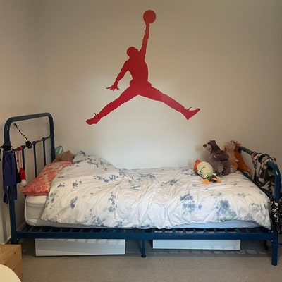 Michael Jordan Wall Decal Jumpman Decal Basketball Wall Decal Jordan ...