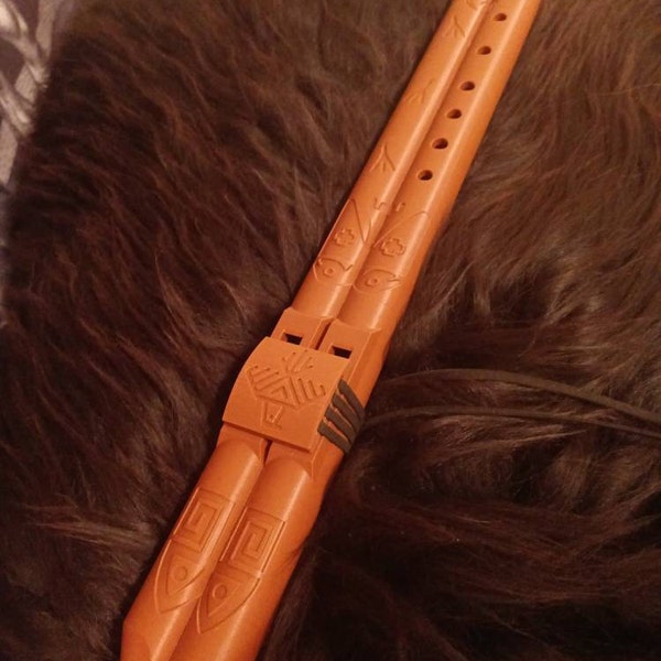 3D Printed Flute, Key of F, Native American Style - Etsy