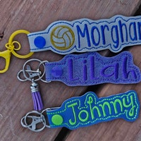 Personalized Golf Tee Keychain, Golf Bag Tag, Golf Tee Holder ...