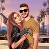 Personalized GTA Portrait Customized GTA Drawing Handmade - Etsy