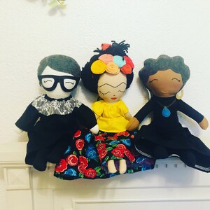Ruth Bader Ginsburg Doll RBG Doll Notorious RBG Doll | Etsy