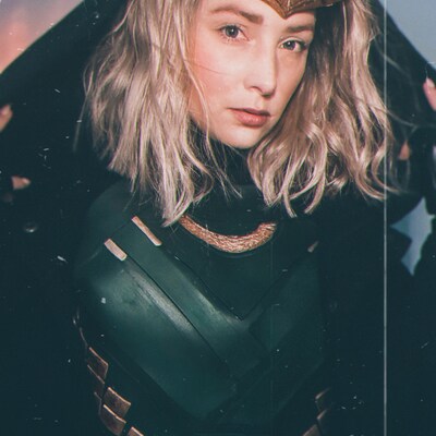 Enchantress Tiara Lady Loki Costume MCU Sylvie Lushton Amora Template ...